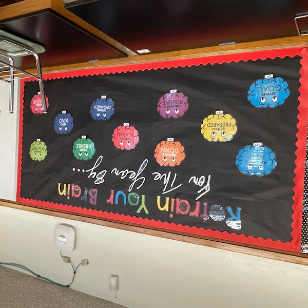 Social & Emotional Learning | Back to School Bulletin Board | Retrain ...