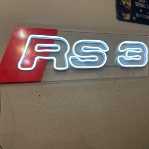 Amg Car Neon Sign / Neon Sign / Logo Neon Sign / Neon Sign Bedroom ...