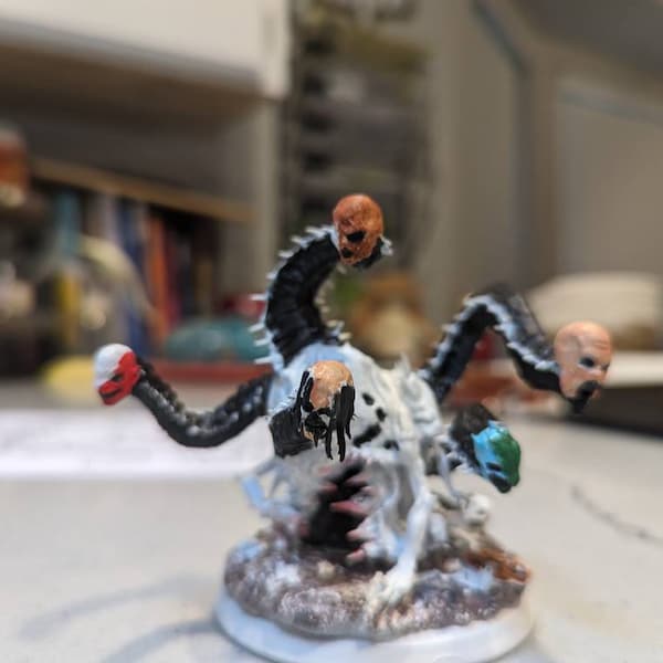 Dnd False Hydra Miniature Monster Miniature Aberration Miniature | 75mm ...