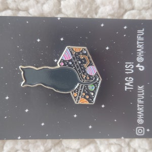Galaxy Space Test Tube Enamel Pin Lapel Pin Badge Gift - Etsy