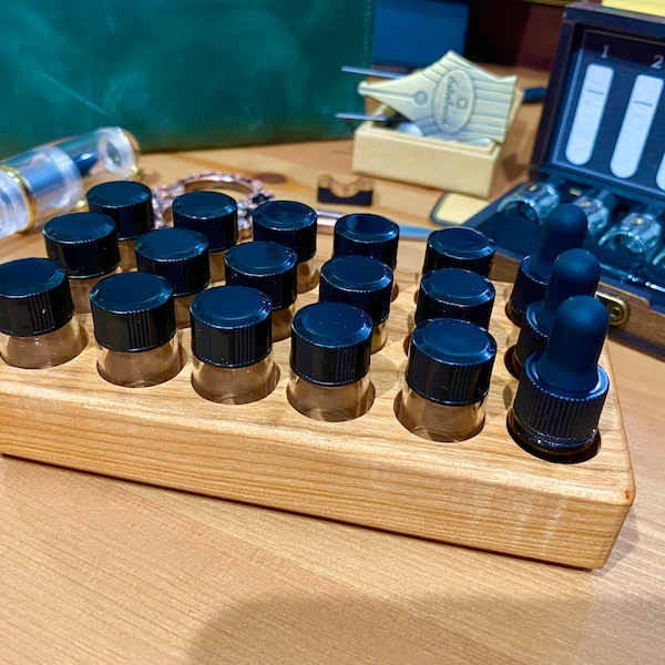 Shaker and Spoon Interlocking Puzzle Vial Holder - Etsy