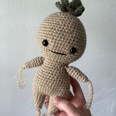 Eichiki the Tanuki Amigurumi Pattern / Diy Crochet Doll - Etsy