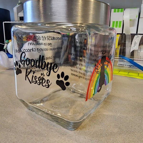 Goodbye Kisses Jar - Etsy