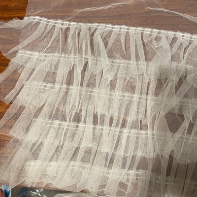 Extra Dense Ruffled Trim Pleated Tulle Trim for Tutu Dress - Etsy