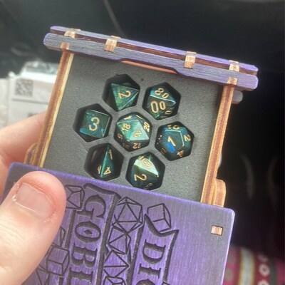 The Mini Poly Dice Tome WITH Free Mini Dice Set. - Etsy