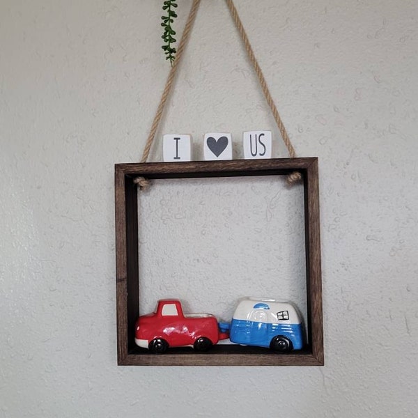 Small Wood Sign, Set of 3 Blocks, 1.5", Mantle Decor, Shelf Sitter ...