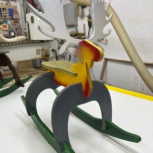 Elephant Kids Rocking Horse - Etsy