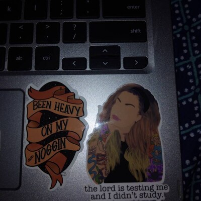 Been Heavy on My Noggin Sticker - Etsy