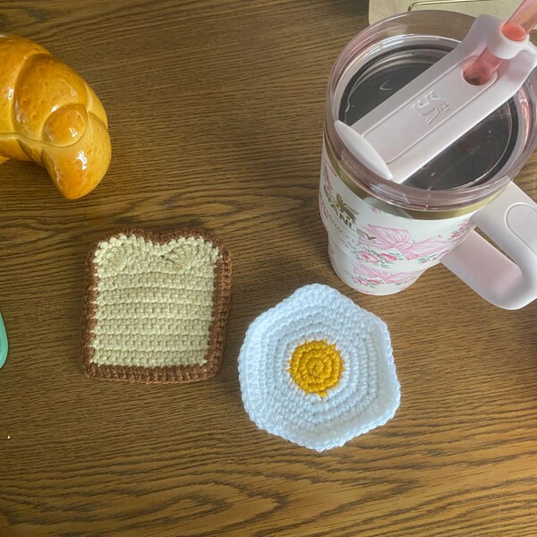 Sakura Cherry Blossom Crochet Coaster | Cute Japanese Beverage Drink ...