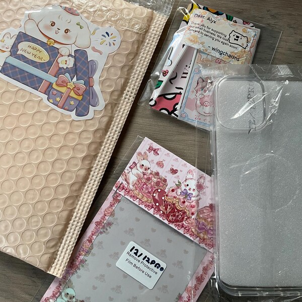 Phone Deco Card, Clear Phone Background Card, Phone Backing Card, Clear ...