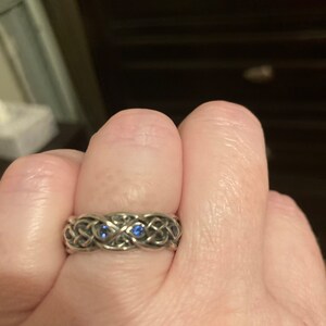 Alexandrite Dragon Ring, Celtic Dragon Wedding Band, Sterling Mens ...