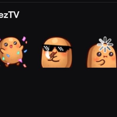 Twitch Emote / Cute Potato Mega Pack 1 Emotes 24 Emotes Ready to Use ...