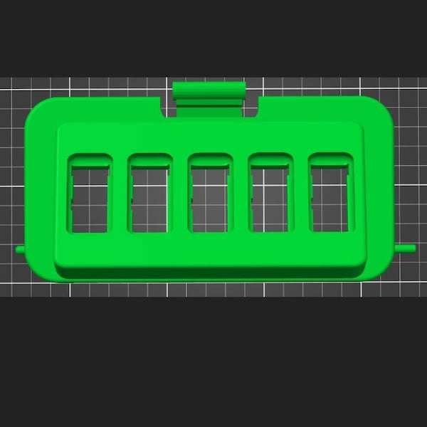 03-09 Lexus GX470 Overhead Auxbeam 8 Gang Switch Panel Mount With or ...