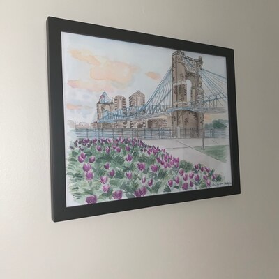 Monastery Event Center Watercolor Art Print - Etsy