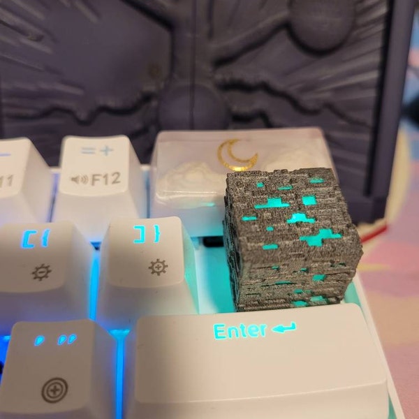 Ore Keycap, Diamond, Redstone, Gold, Artisan Keycap - Etsy
