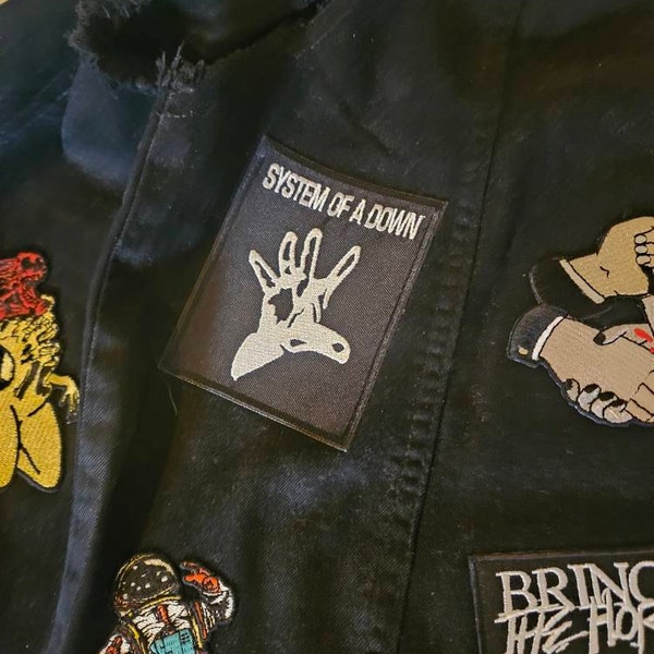 System of A Down Patch / Heavy Metal Music Patch / Sew or Iron on ...
