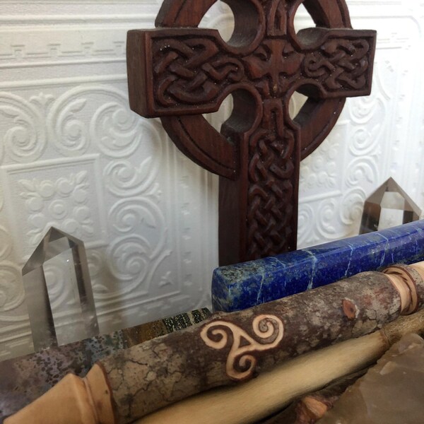 Hand Crafted Wands and Altar Tools Made to Order (please Contact Me or ...