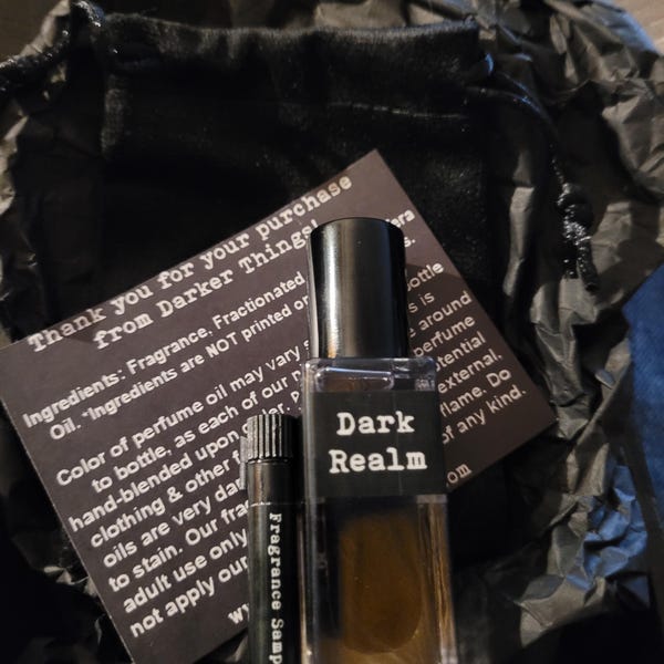 WICKED GAMES, Gothic Fragrance, Perfume Oil, Witchy Scents, Gourmand - Etsy