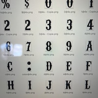 CARNIVAL FONT SVG, Carnival Alphabet, Carnival Letters and Numbers Svg ...