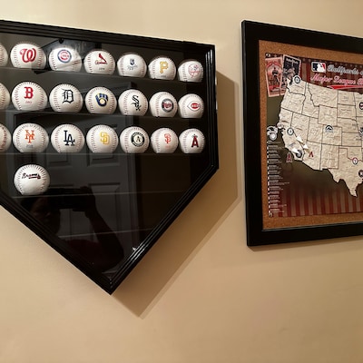 Tennis Racket and Ball Display Case Cabinet Hanger Wall Mount - Etsy