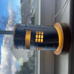 Retro Futuristic Rocket Space Ship / Spaceship LED Lamp Free - Etsy