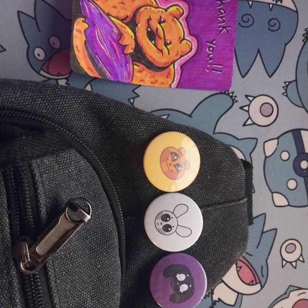 BFDI 32 Mm (1.25 Inch) Custom OSC Button Pins - Etsy