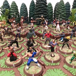 Grass Texture STL Files Hyground Hex Crowns Terrain for | Etsy