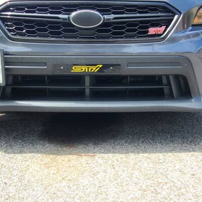 NEW Accessory for Subaru WRX Sti License Plate Delete Subaru STI ...