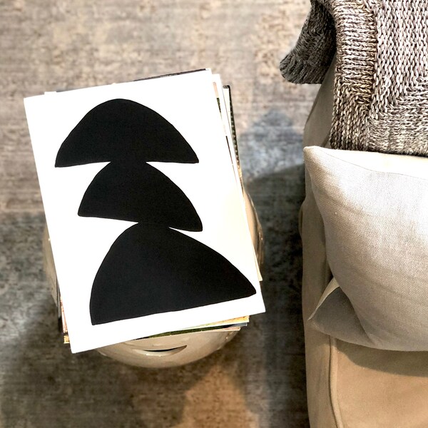 New Black & White Hatted Men Painting Large 24x36, 36x48 Original ...