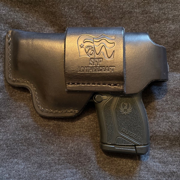 Ruger LCP2, LCPII Cross Draw Driving Holster, Leather Thumb Break ...