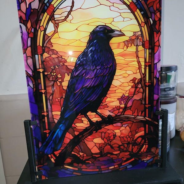 Glass Art Display Stand - Etsy