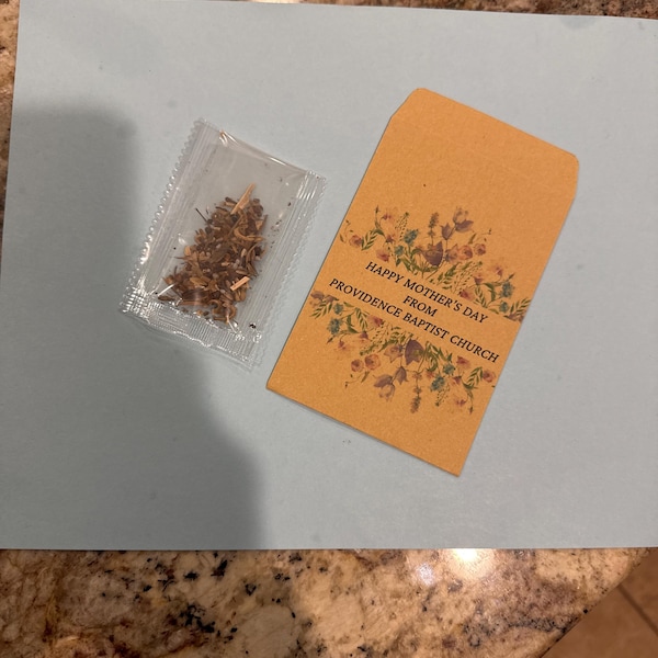 Personalized Wedding Seed Packets for Guests/let LOVE Grow/custom ...