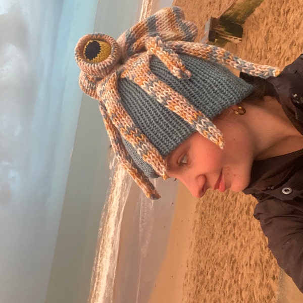 Chunky Octopus Hats to Match Your Changing Robe!! Get Warm While ...