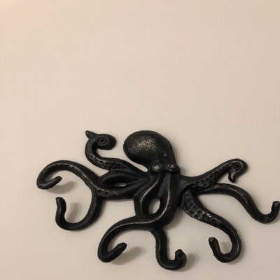 Octopus Key Holder Towel Holder Towel Hanger Octopus Decor - Etsy