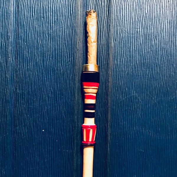 Large Colorful Frula Flute Handmade Wooden Music Bih Bosnia Visokomood ...