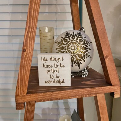 Tiered Tray Decor, Tiered Tray Sign, Mini Signs, Small Signs, Farmhouse ...