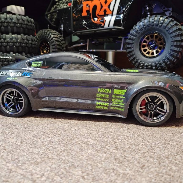 1/10 RC Drift Livery Kit - SRT Hellcat Livery - Etsy