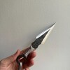 Hand-forged Timber Slick Chisel With Leather Cover – 52100 Carbon Steel ...
