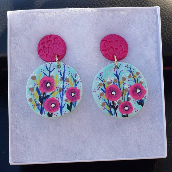 The Joras Clay Earrings - Etsy