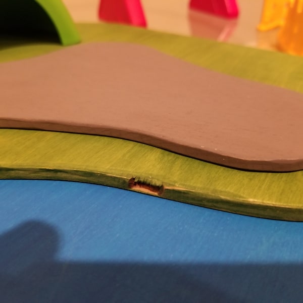 Wood Play Mat for Small World Playscapes - Great Small World Toys for ...