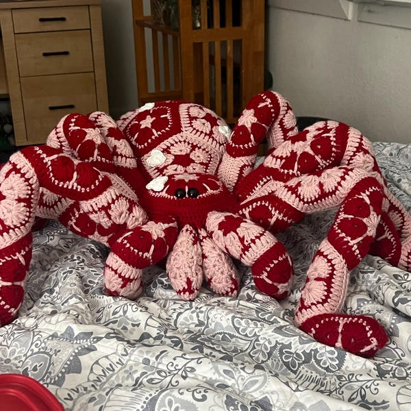 Crocheted Baby Tarantula MADE TO ORDER Crocheted Spider Custom Spider ...