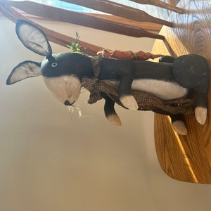 Primitive Big Boy Bunny PATTERN - Etsy