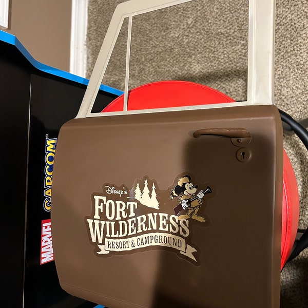 Camping Mickey and Minnie Sign - Etsy