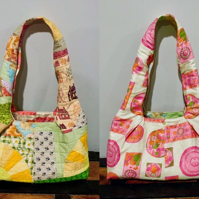 Round Backpack Canvas Bag Sewing Pattern Bag PDF Pattern 2 Sizes ...