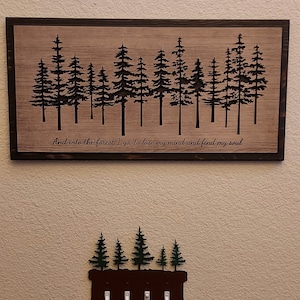 Pine Tree Robe Hook. Rustic Lodge Decor. Metal Wall Mounted - Etsy