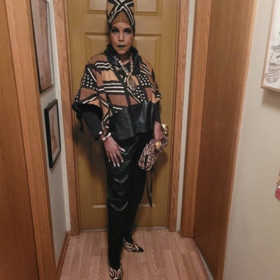 African Shrug Safari Poncho Ethnic Poncho African Poncho - Etsy