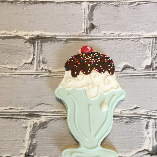 Ice Cream Sundae Cookie Cutter or Fondant Cutter and Clay Cutter - Etsy