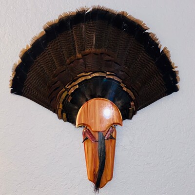 Handmade Classic Turkey Mount Plaque - Etsy