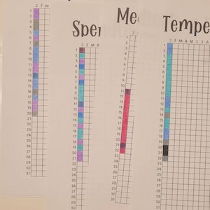 Swatch Test Page Journal Pages Printable Color Tracker Bujo Printable ...