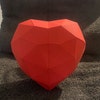 Papercraft Heart Corazon Papercraft Papercraft Papercraft - Etsy Canada
